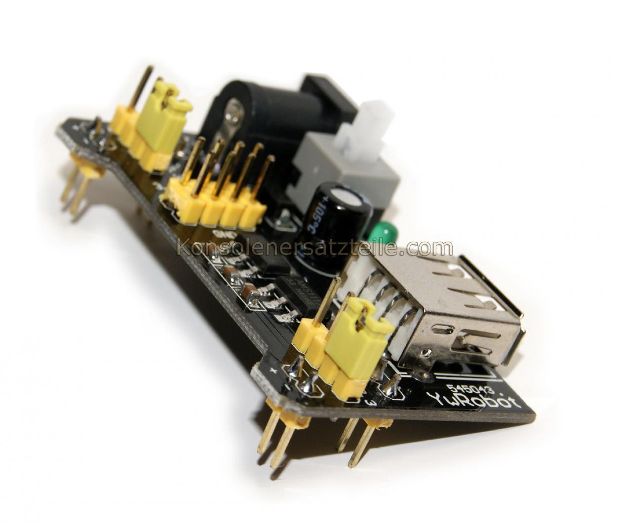 Arduino Power Supply m. USB, 3,3V+ 5V gleichzeitig